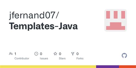 Github Jfernand07templates Java Github Jfernand07templates Java