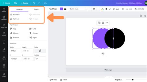 How To Edit Shapes In Canva Template Fonts
