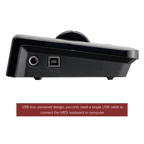 KORG MIDI Controller 37 Key Compact USB MIDI Keyboard Controller USB Powered Compatible With