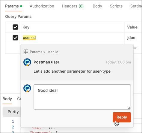 Collaborate In Postman Using Comments Postman Docs