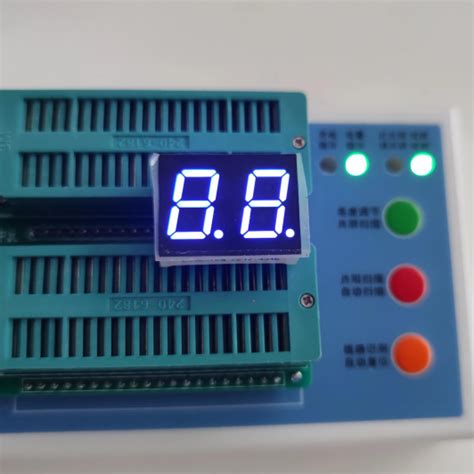 2 digit 7 segment led display