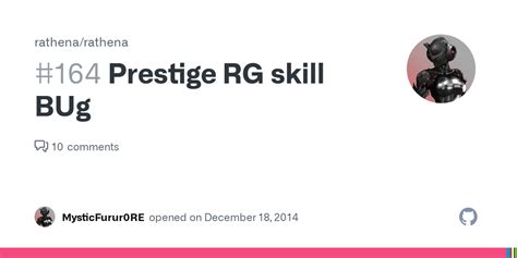 Prestige Rg Skill Bug · Issue 164 · Rathenarathena · Github