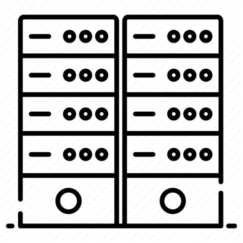 Access Database Data Room Data Storage Datacenter Dataserver