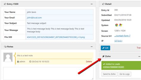 Wp Zoho For Contact Form 7 Wpforms Elementor And Ninja Forms Crm Bigin