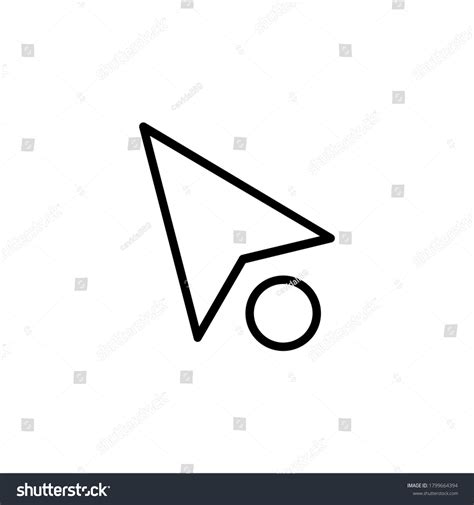 Pointer Cursor Icons Web Arrows Cursors Stock Vector Royalty Free Shutterstock