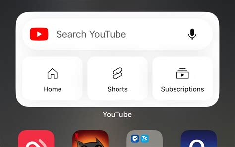 YouTube Picks Up A Couple Widgets On IOS Beating Android To The Punch
