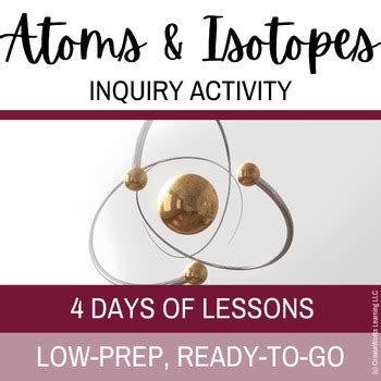 Atomic Structure And Isotopes Lesson By CrouseWorks Learning TPT
