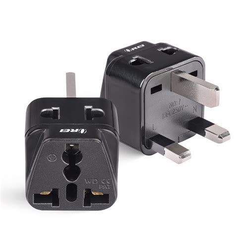 Type G Orei Grounded 2 In 1 Plug Adapter Uk Hong Kong Singapore Db 7 Adapter Plug