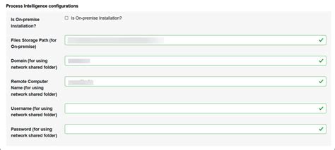 Configuring A Process Intelligence Database In The Worksoft Portal