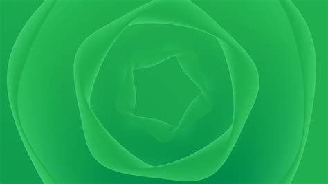 Abstract Hexagonal Shapes Creating Slow Motion Green Corridor Design
