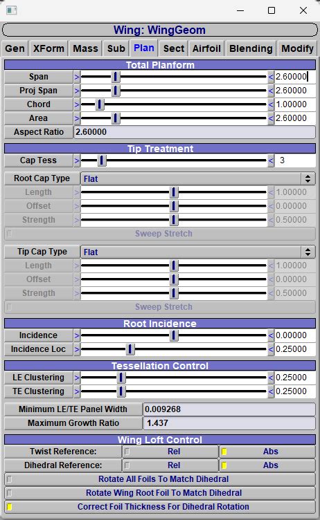 Openvspでfeaモデルを作成する Mtk Birdmans Blog