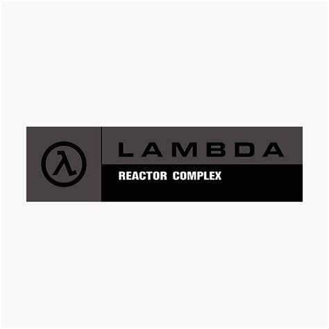 Half Life Lambda Complex Reactor Complex Signage Black Body Photographic Print For Sale By