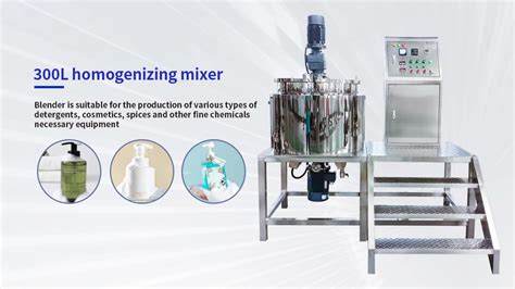 Liquid Detergent Homogenizer Mixer Liquid Soap Buffer Storage Linhe Customize Blending Heating