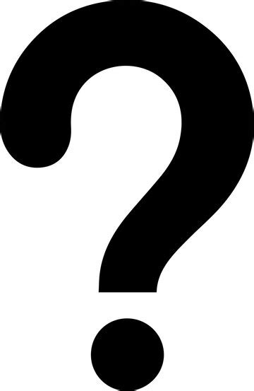 Premium Vector Question Mark Vector Silhouette Illustration 2