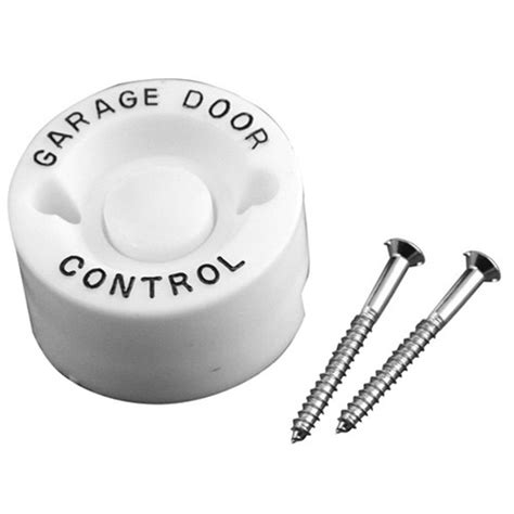 Universal Standard Interior Push Button (Single) by UK Garage Door Parts