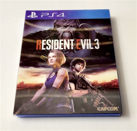 RESIDENT EVIL 3 REMAKE OKŁADKA OBWOLUTA 3D PS4 PS5 - 12774887757 ...