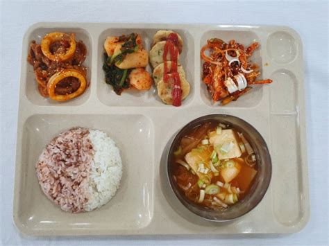 단체급식메뉴 김치순두부국 돈육오징어볶음 해물동그랑땡전 황태오이무침 네이버 블로그