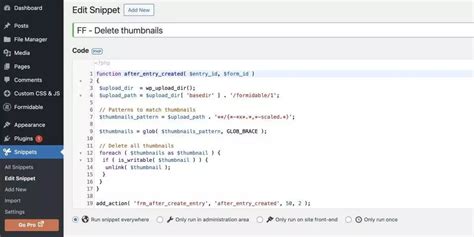 Formidable Forms Disable Image Thumbnail Generation Faisal Ahammad