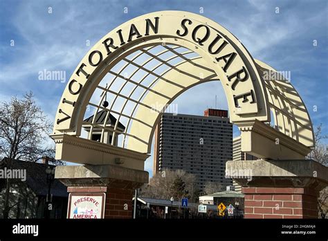 A General Overall View Of Victorian Square Saturday Jan 15 2022 In