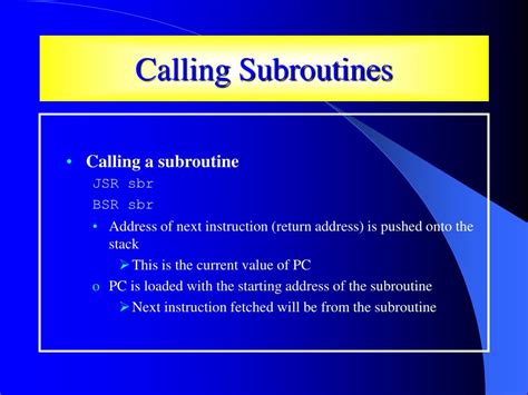 PPT Stacks And Subroutines PowerPoint Presentation Free Download ID 3218092