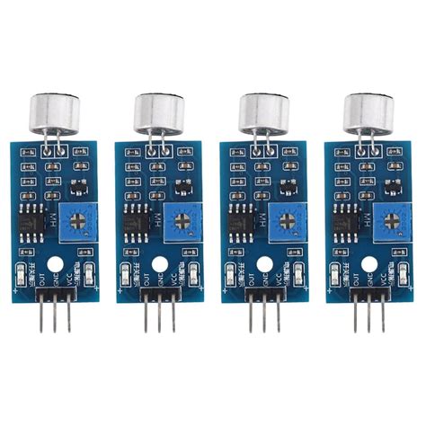 4x 3 3v 3 5v Lm393 Microphone Amplifier Sound Sensor Mic Voice Module For