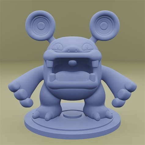 Stl File Pokemon No 294 Loudred 🐉 ・3d Printing Design To Download・cults