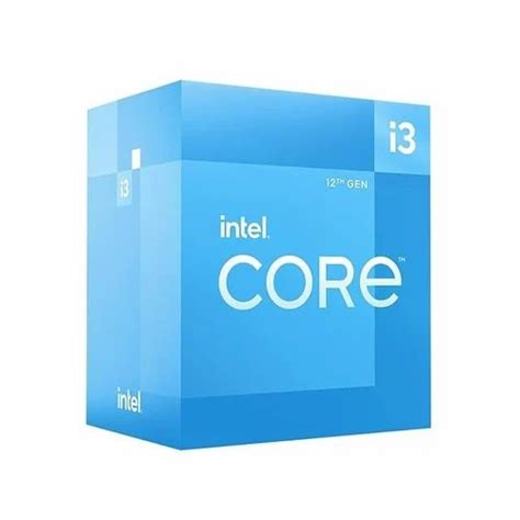 Intel Core I3 12100 Processor At ₹ 9270 Piece Calicut Kozhikode Id 2855872018030