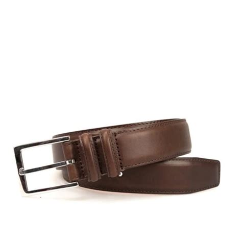Brown Chromaxel Leather Belt Carmina Shoemaker