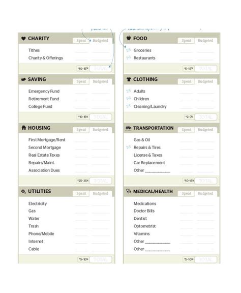 Restaurant Cash Flow Template