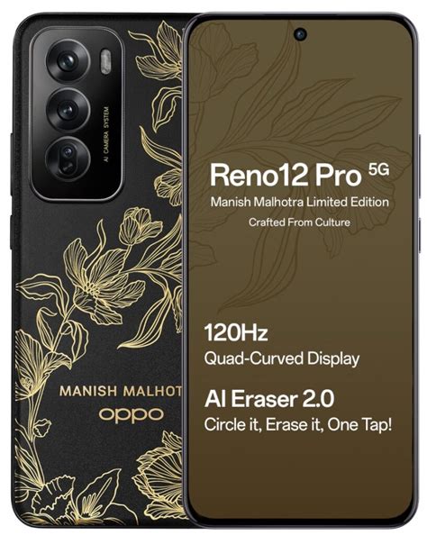 Oppo Reno Pro G Manish Malhotra Limited Edition Goes On Sale In India With Launch Offers