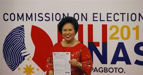 필리핀 대선 후보 등록