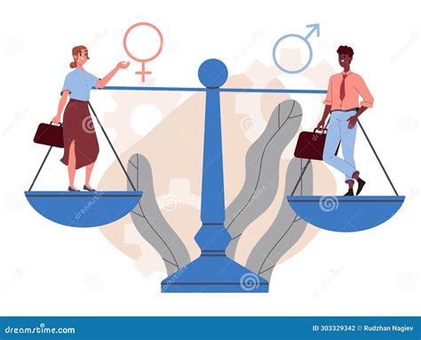 Equal Rights Vector Concept Stock Vector Illustration Of Comparison