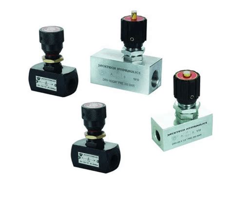 jacktech hydraulics hydraulic flow control valves at best price
