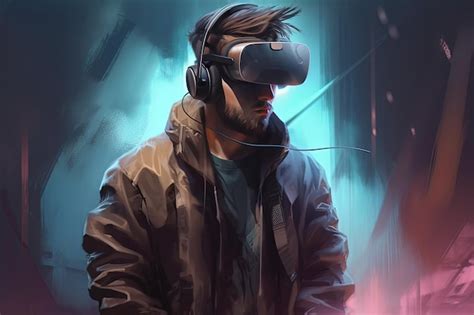 Premium Ai Image Dive Into The Thrilling World Of Virtual Adventures