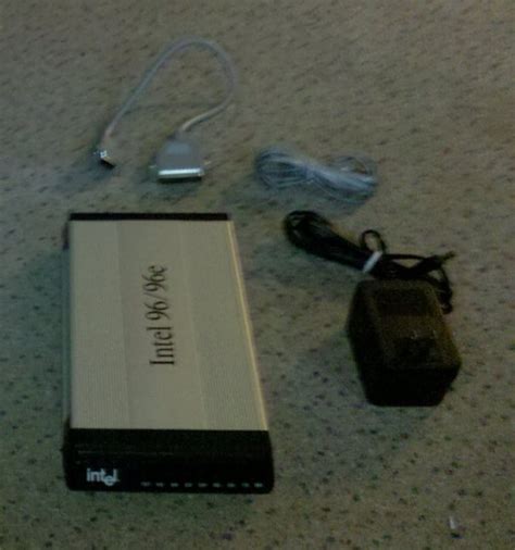 External 9600 Baud Modem Intel W Adapter Etc