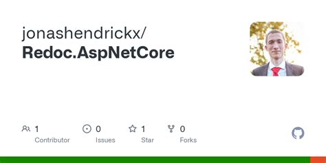 GitHub Jonashendrickx Redoc AspNetCore