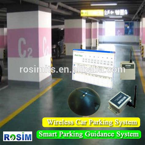 New Zigbee Parking System Parking Sensor For Smart Car Counting System With Wirelss Mesh Network
