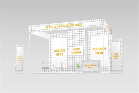 Modular Stall Mockup Psd High Quality Free Psd Templates For Download Freepik