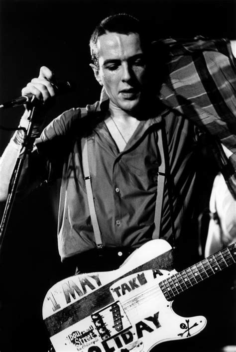 Las 1970s And 1980s Punk Scenes Joe Strummer Tattoo Joe Strummer