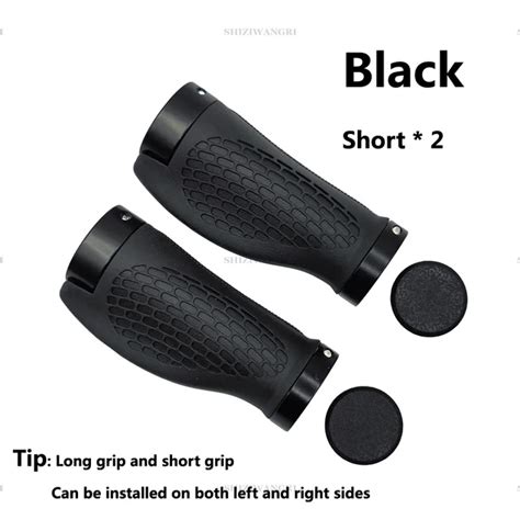 자전거 핸들바 그립 짧은 긴 그립 고무 핸들 Mtb 사이클링 핸들 산악 자전거 그립 Bmx 그립