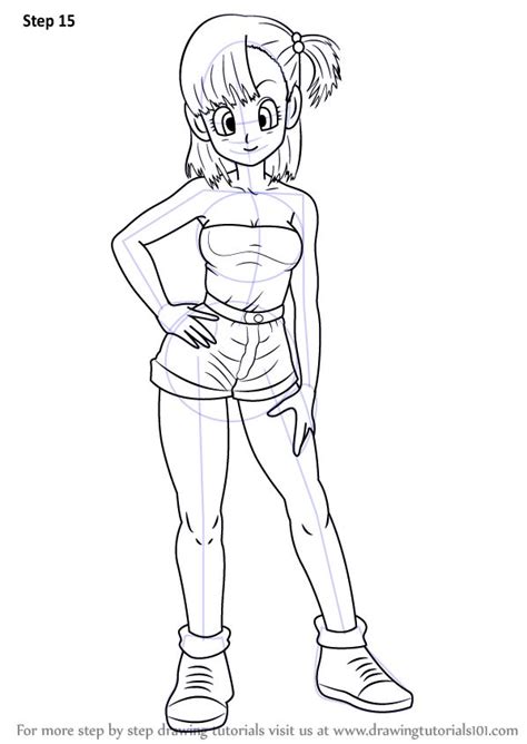 Dibujo De Bulma Para Colorear Dibujos Para Colorear