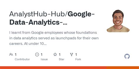GitHub AnalystHub Hub Google Data Analytics Professional Certificate I Learnt From Google