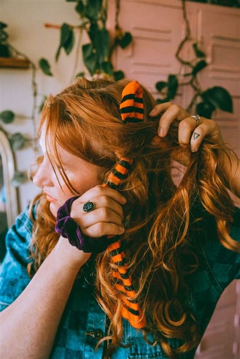 15 Ways To Do The Famous Sock Hair Curls Method For Perfect Heatless Curls