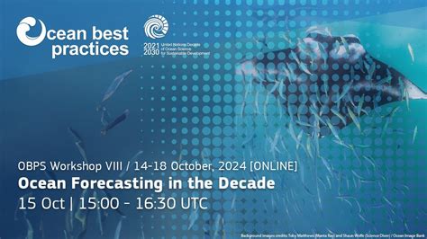 Ocean Forecasting In The Decade Session 2 Youtube