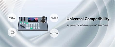 LCD Screen Real Time Preview 4D Joystick