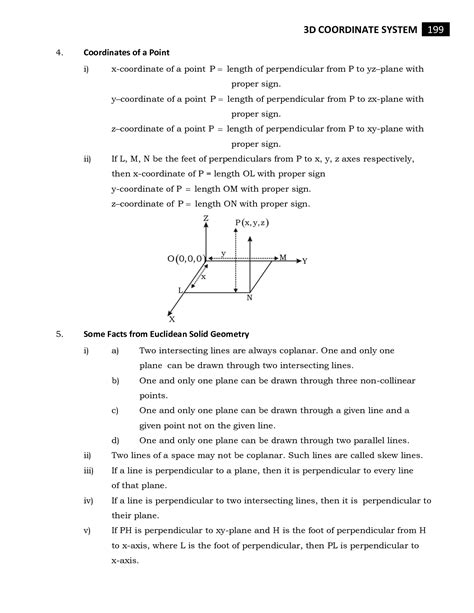 SOLUTION D Coordinate System Notes Studypool