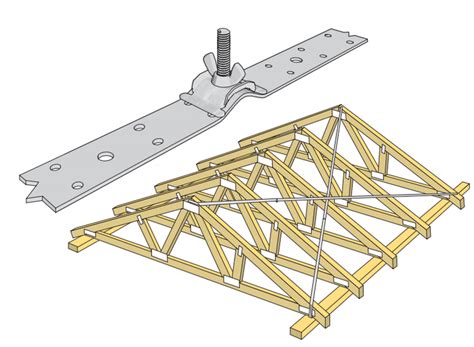 Bracing Roof Trusses Bracing Roof Rafters Roof Sarking Cross