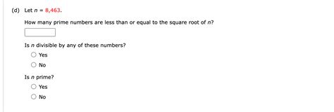 Solved Eppdiscmath5 47034 Use The Test For Primality And