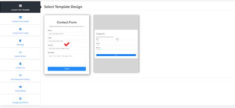 Contact Form Widget Easy Form Maker Query Table And Contact Page Plugin Wordpress Plugin