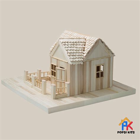 Premium House And Swing Popsicle Model Kit — Popsi Kits